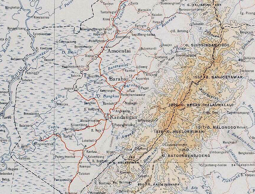 Borneo-Barabai_map2 – Koloniale Monumenten